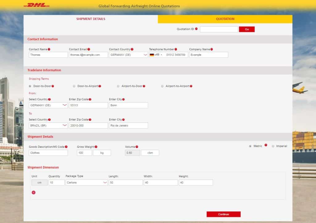 DHL GF the latest legacy forwarder to digitalize air freight bookings ...