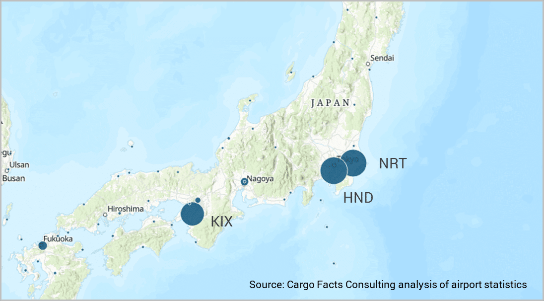 Japanese air cargo: Little growth through 2019, but 2020 looks better ...