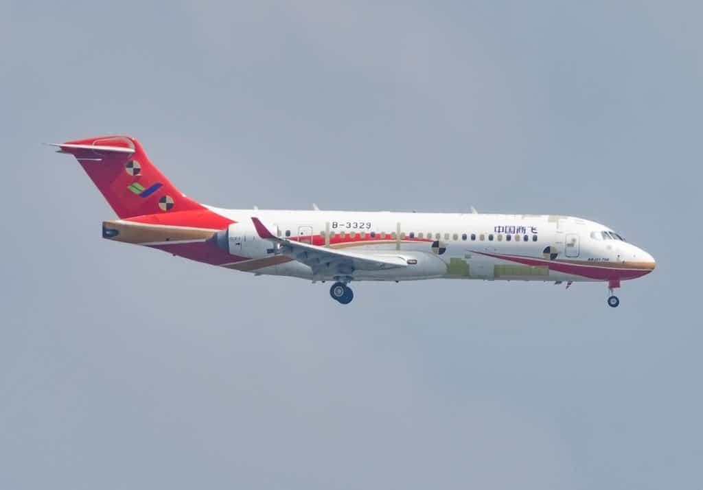 First ARJ21-700F conversion nears redelivery - Cargo Facts