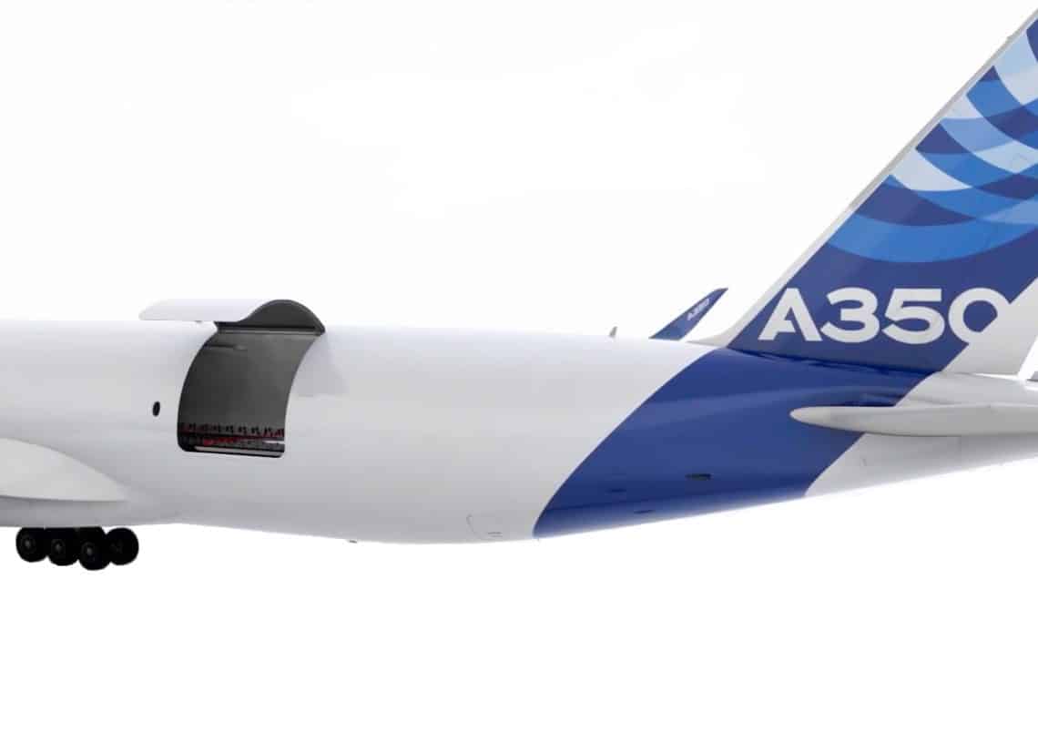 Airbus implements larger A350F door design | Cargo Facts