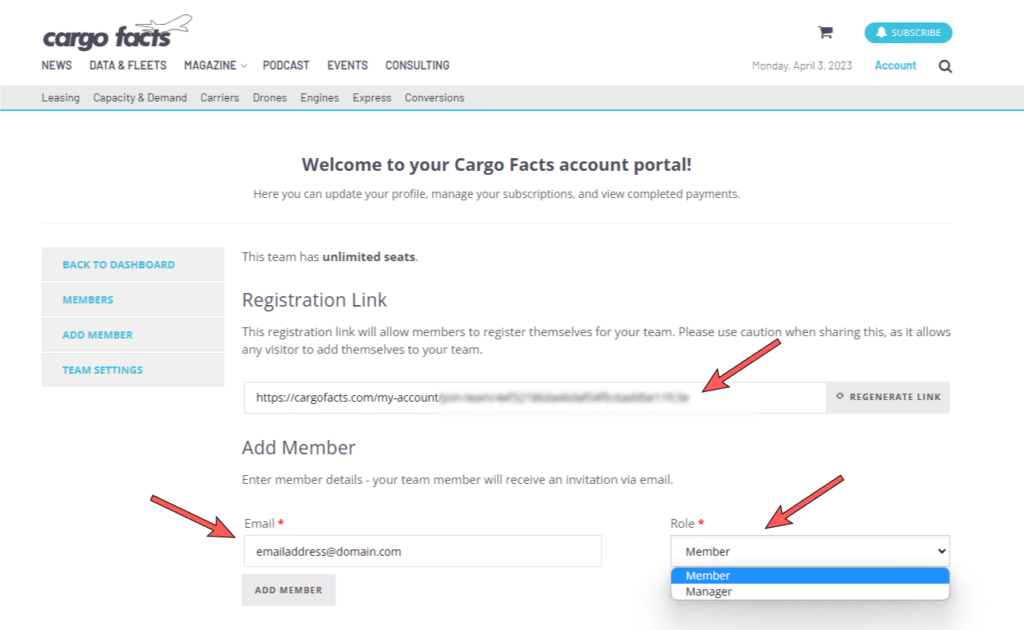 Managing Team Members - Cargo Facts Managing Team Members - Cargo Facts