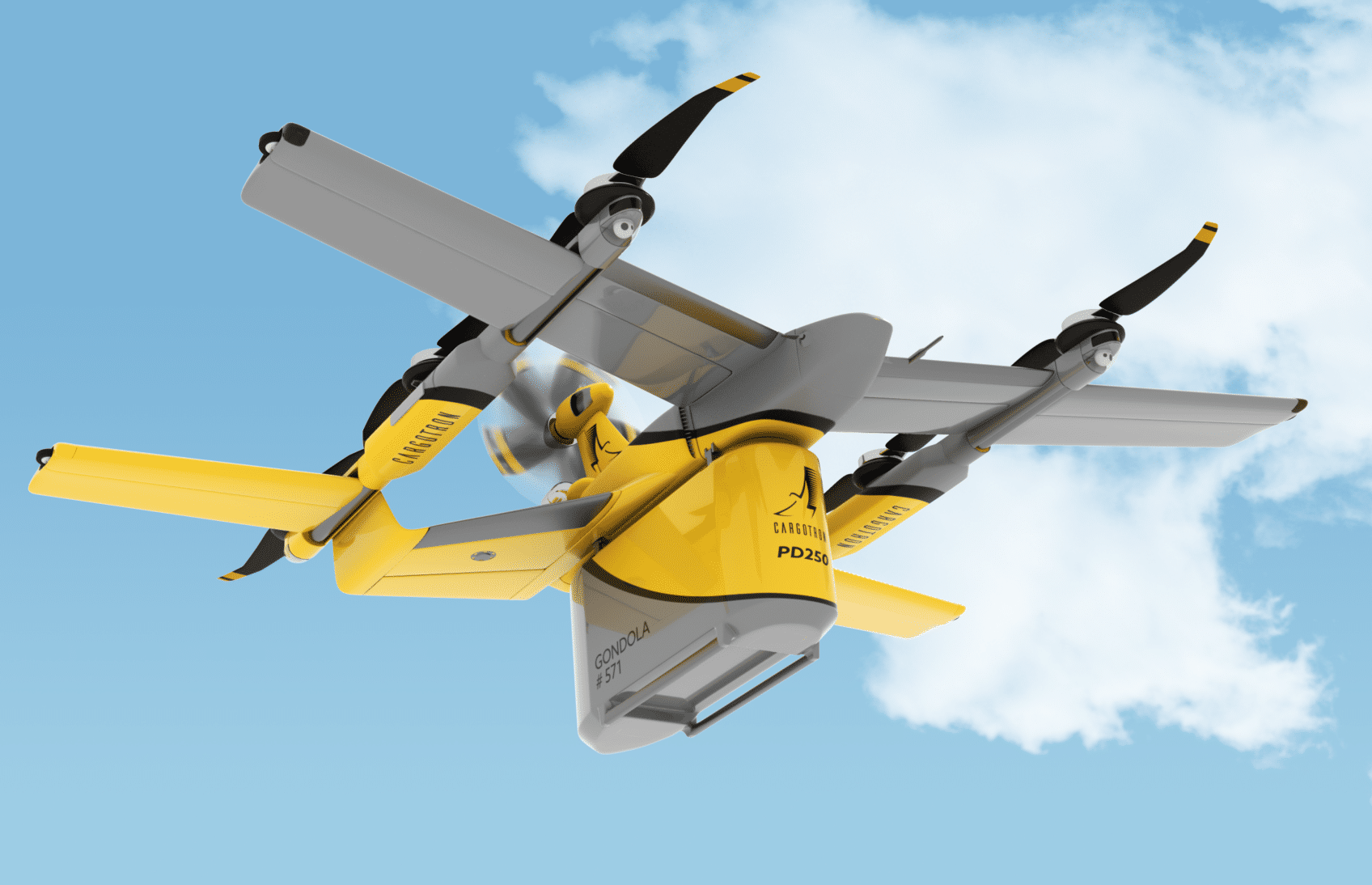 CargoTron unveils PD250 cargo drone - Cargo Facts