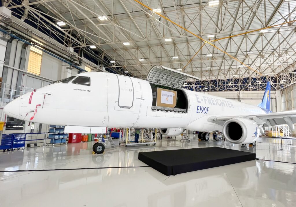 Embraer rolls out E190F prototype | Cargo Facts
