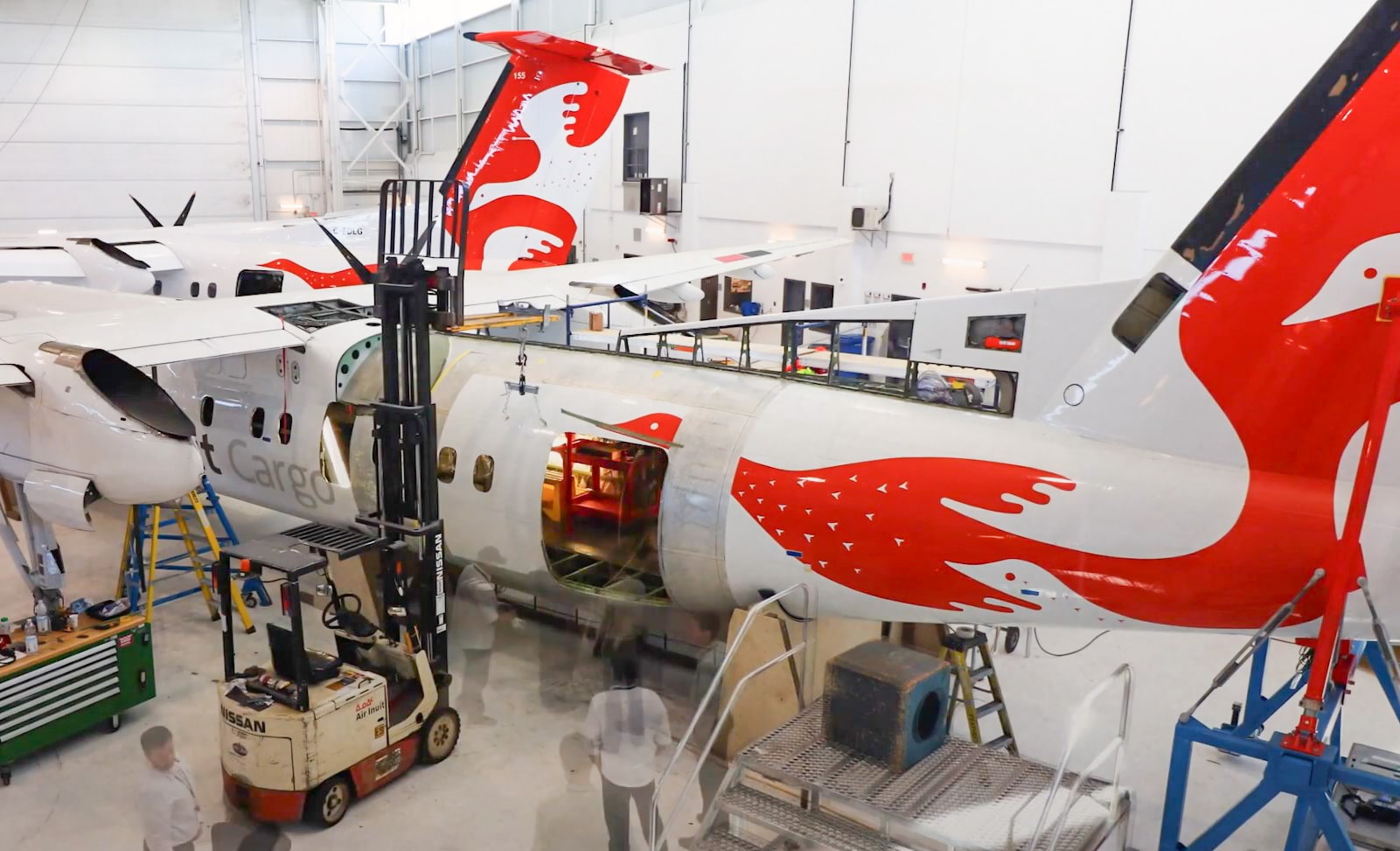 Air Inuit completes second Dash 8-300 LCD - Cargo Facts