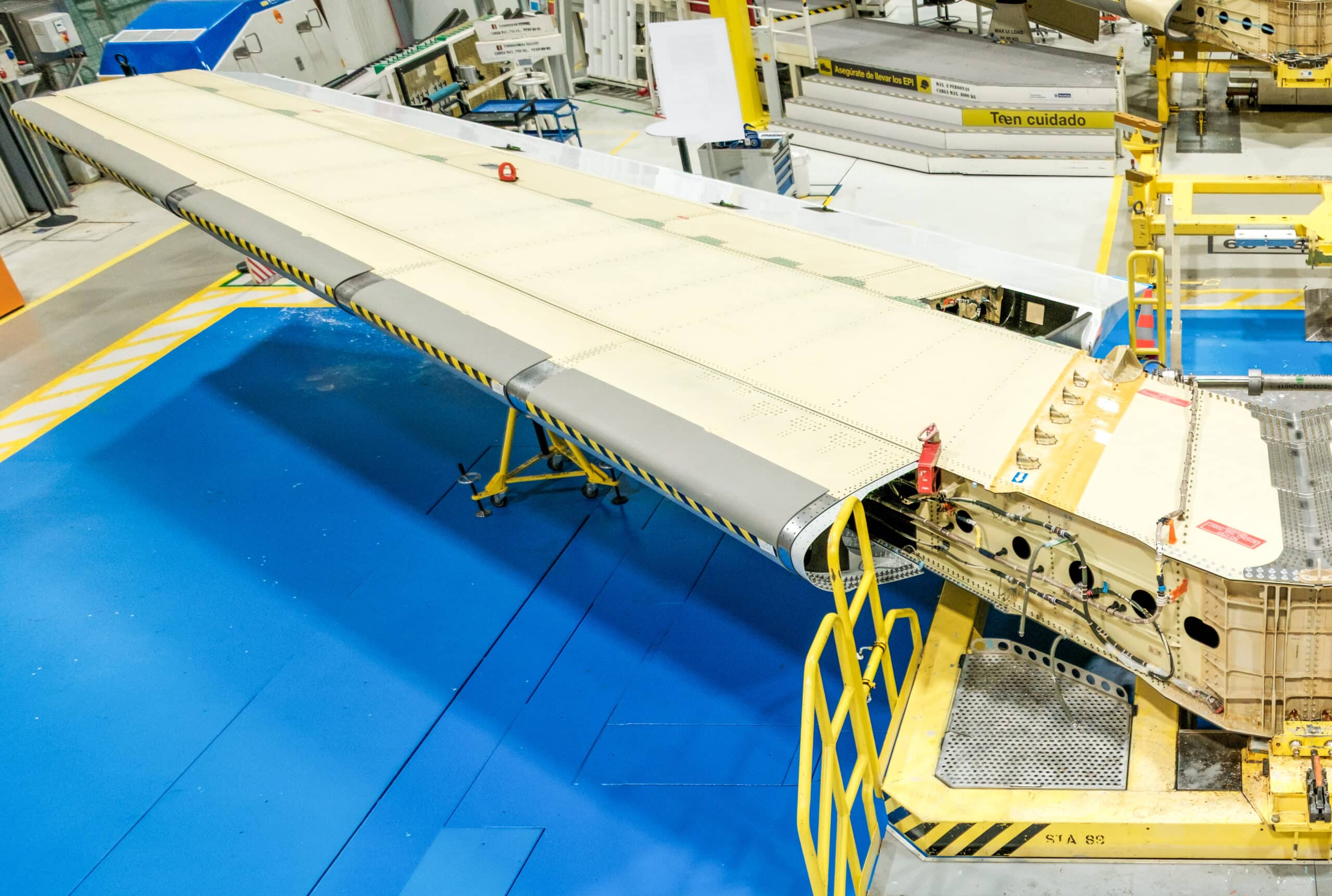Airbus finishes A350F prototype’s horizontal stabilizer - Cargo Facts